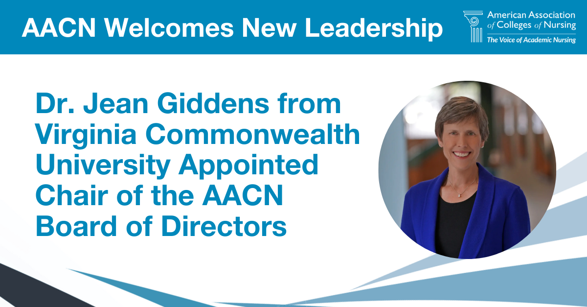 Dr. Jean Giddens from Virginia Commonwealth University Appointed Chair ...